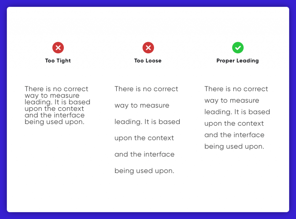 What Is Leading In Typography Procreator Blog