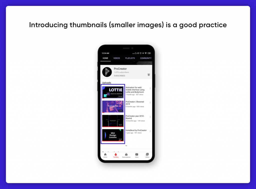 What is imagery in UI Design? Definition and Examples Procreator Blog
